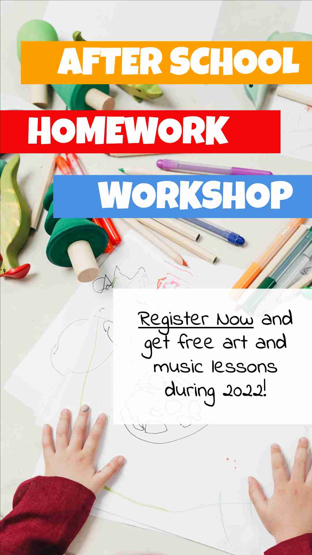 Afterschool Homework Workshop Instagram Story | Design Templates