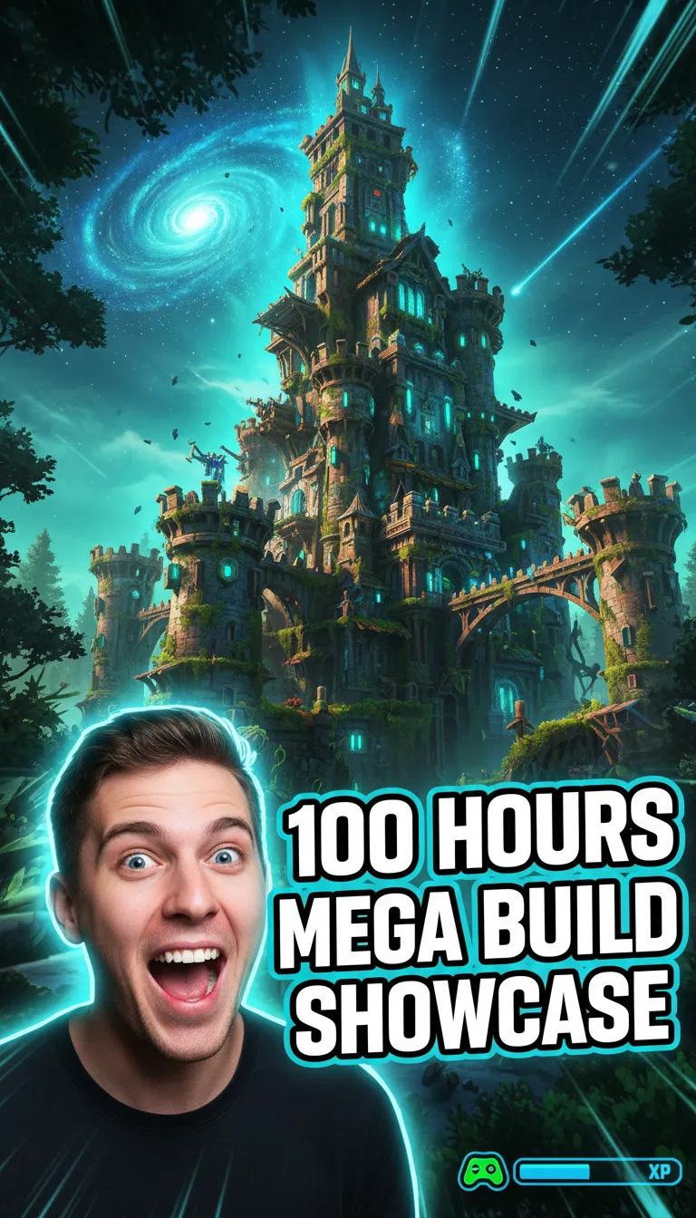 Epic Gaming Thumbnail Design for Mega Build Showcase | Design Templates