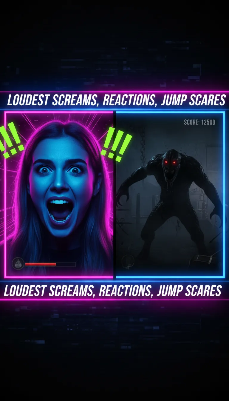Vibrant Gaming Reaction Thumbnail for Exciting Stream Moments | Design ...