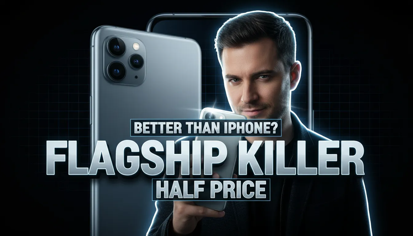 Cinematic Tech Review Thumbnail Modern Flagship Killer Design | Design ...