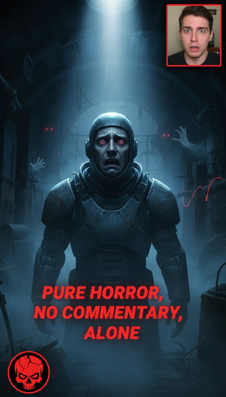 Intense Horror Gaming Thumbnail for Suspenseful Gameplay | Design Templates