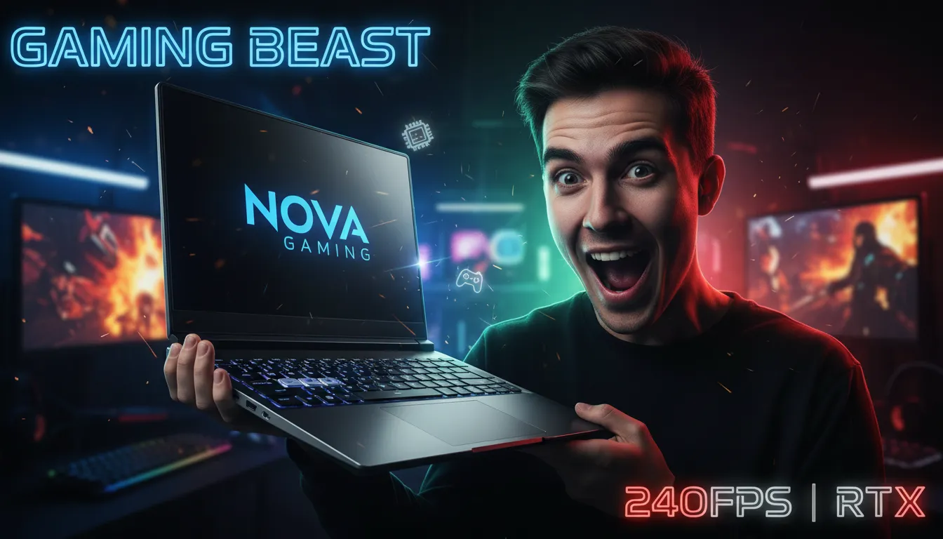 Experience Next Level Gaming with High Impact Laptop Thumbnail | Design ...