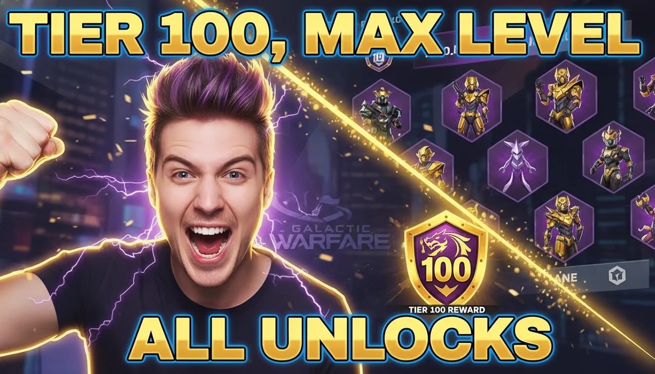 Epic Battle Pass Showcase Gaming Thumbnail for Streamers | Design Templates
