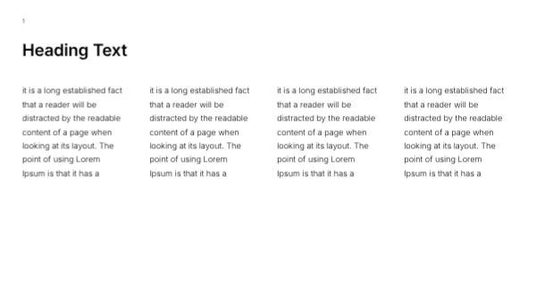 Simple Plain Presentation | Design Templates