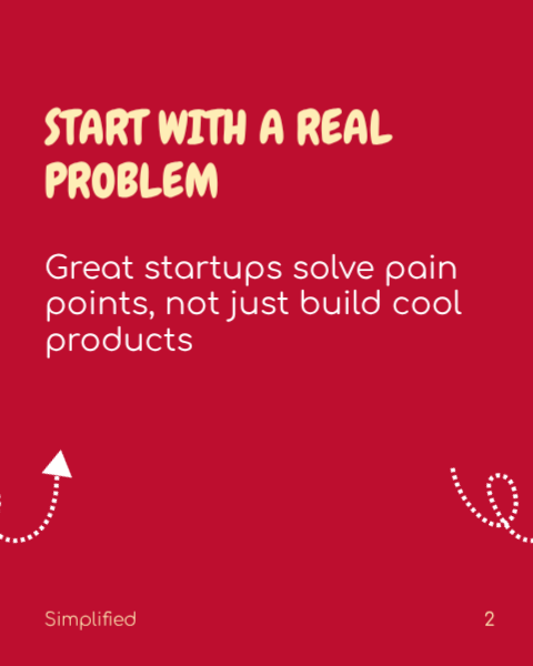 Idea To Impact Red Carousel | Design Templates